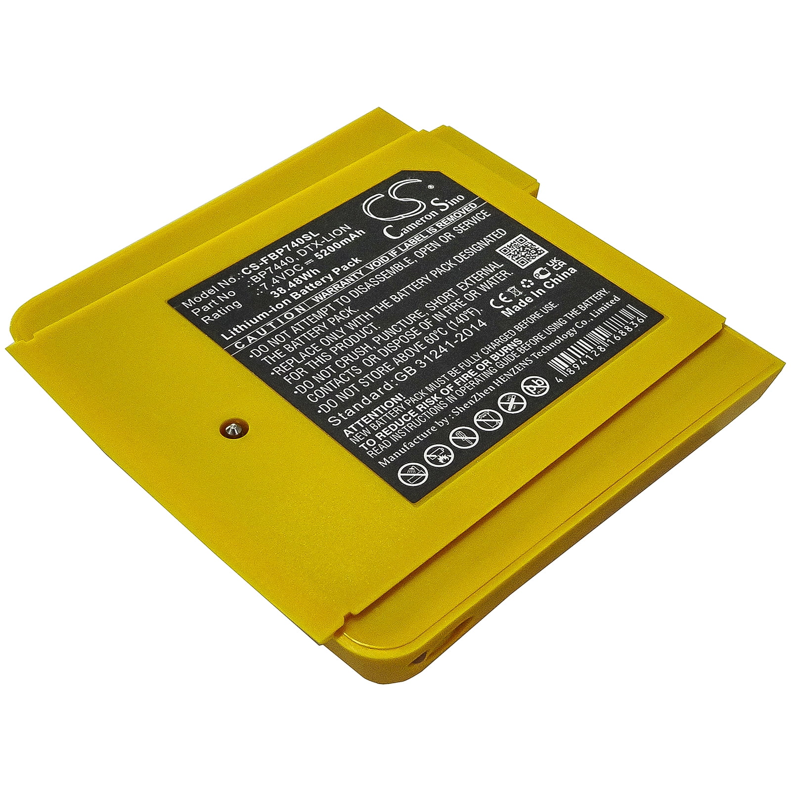5200mAh Fluke BP7440 DTX-LION Battery for DTX-1800-M DTX-1800-MS DTX ...
