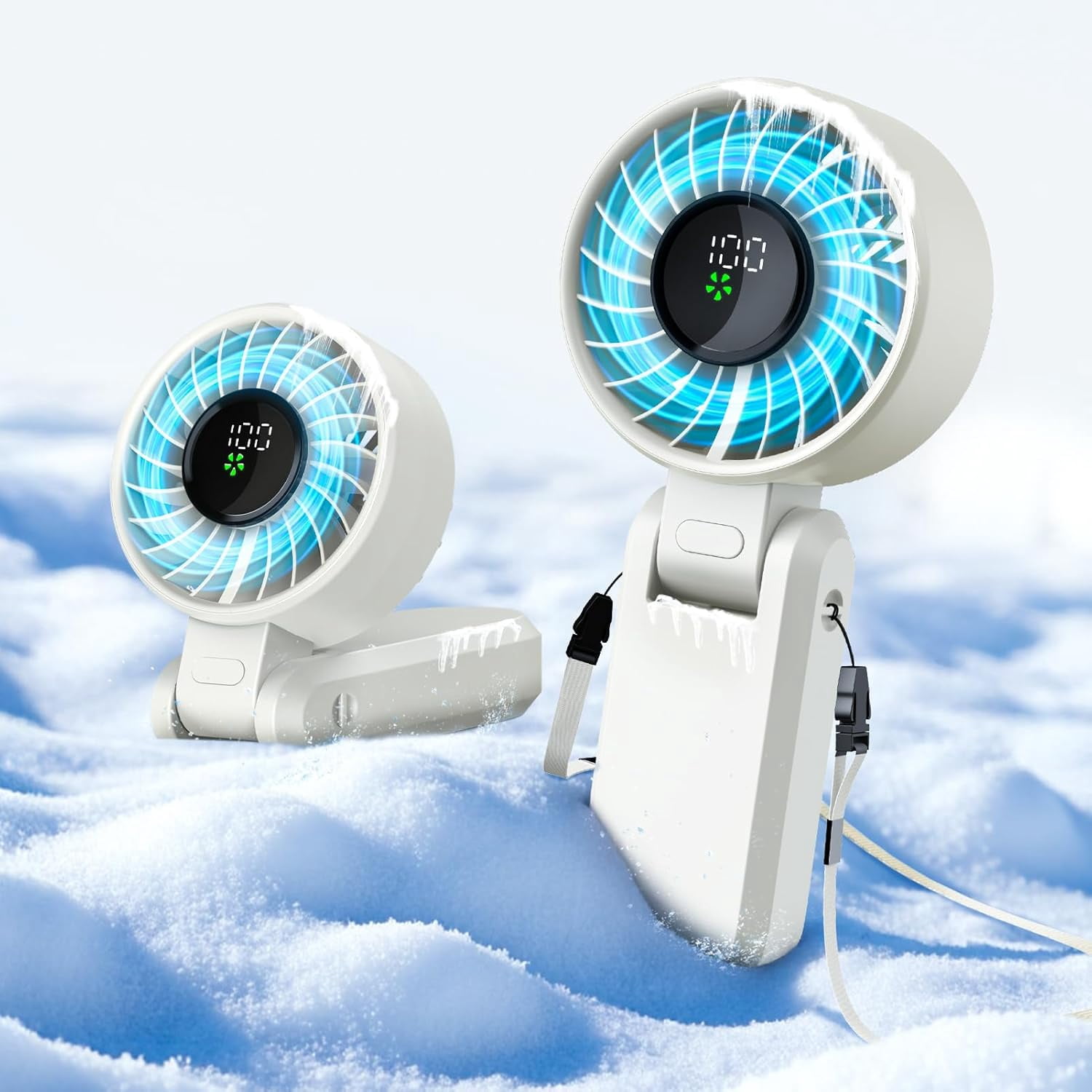 ?5200mAh?Portable Handheld Turbo Fans for Travel, , Hand Held Fan, 5 ...