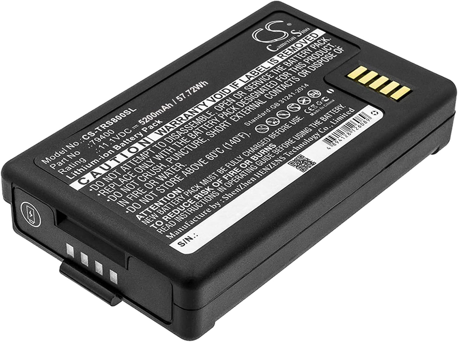 5200mAh Replacement Battery for Trimble S6 Total Stations SPS610 Total ...