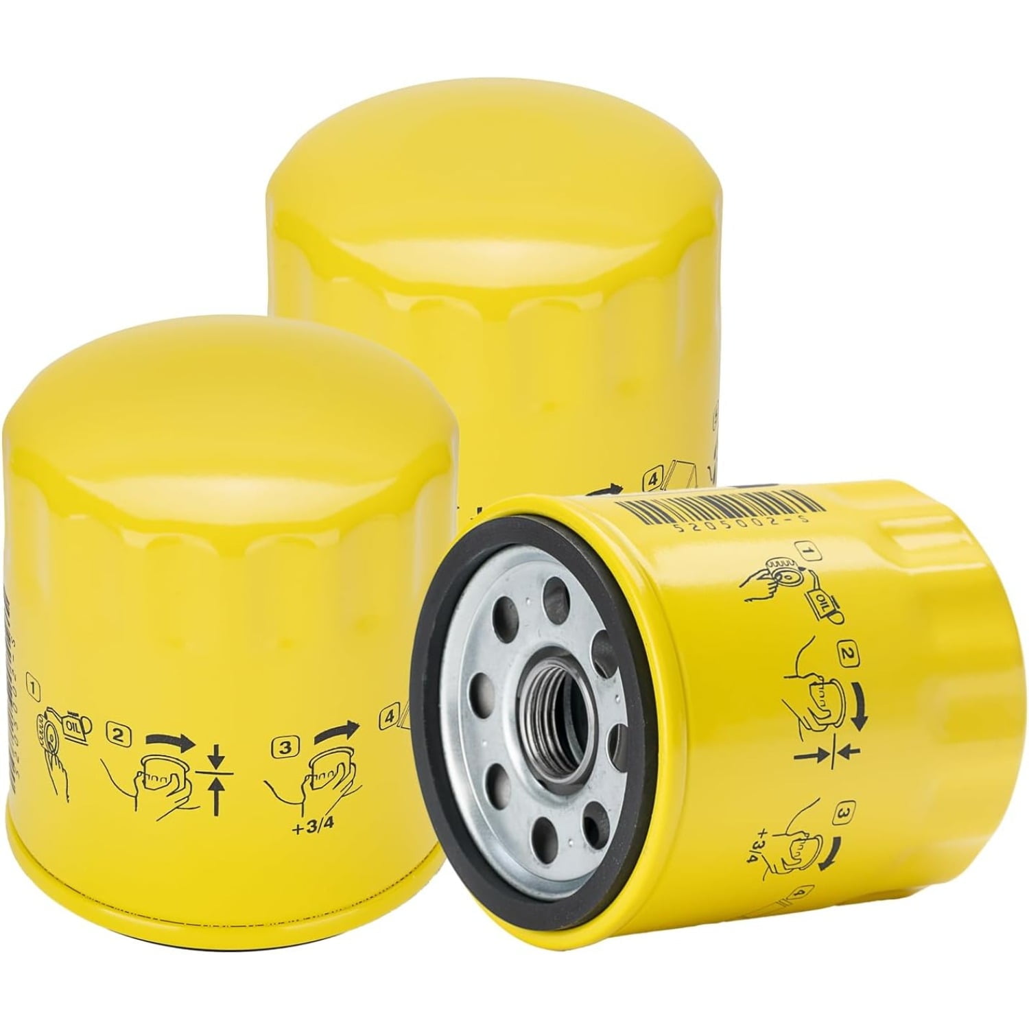 KOONDHEEND 3-Piece Aftermarket Oil Filter for Kohler Engines CH11-CH26 ...