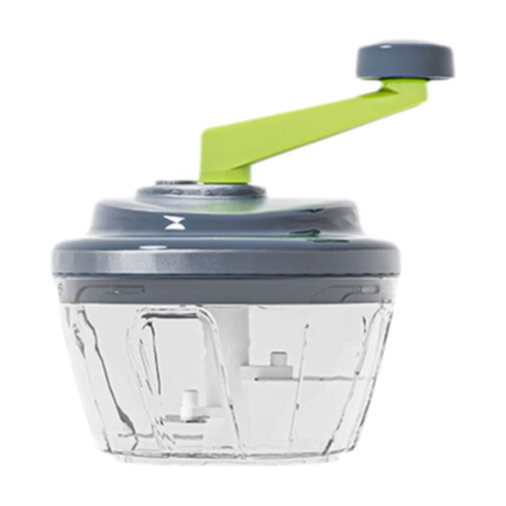 520ML Manual Food Processor Vegetable Chopper, Portable Hand Pull ...