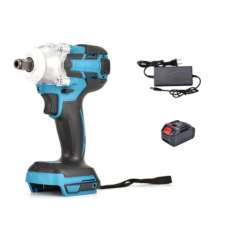 520N.M Cordless Electric Impact Wrench Brushless Electric Wrench Hand ...