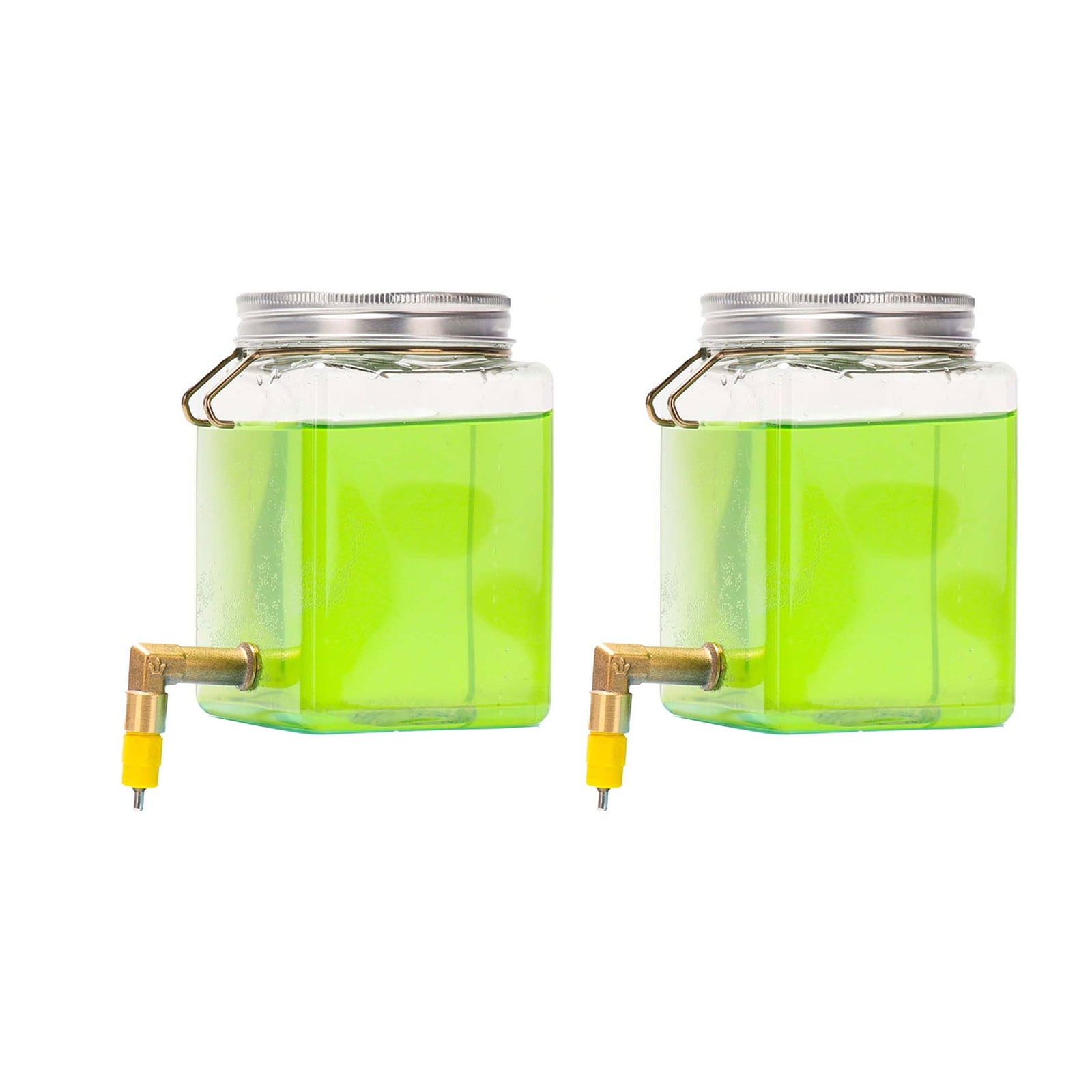 520ml Plastic Small Pet Water Drinking Fountain Bottle Feeder Parrot Dispenser Feeder Cage ...