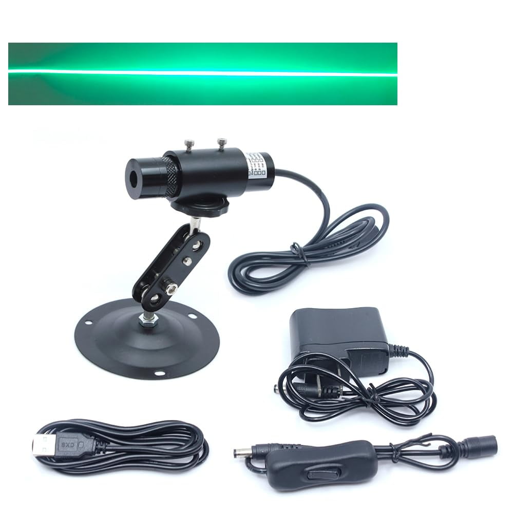 520nm Focusable High Power Green Line Module Line Generator 5V High ...