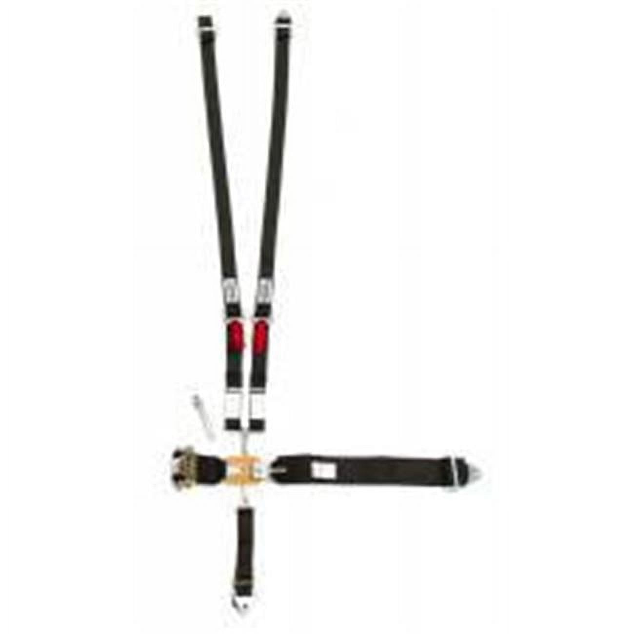 52100 Left Lap Belt Upside Down Ratchet Adjust 5-Point Harness System ...