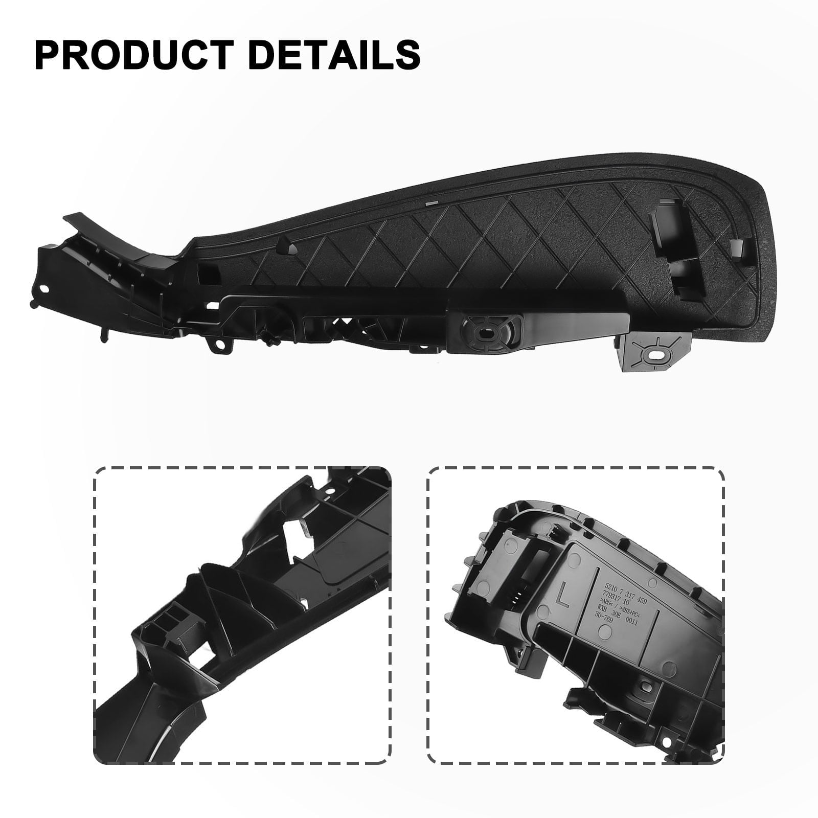 52107317459 Seating Track Rail Cover Replacement Parts For Bmw X6 F16 ...