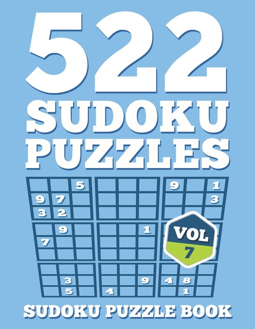 522 Sudoku Puzzles for Adults: SUDOKU Puzzle Book: 522 SUDOKU Puzzles ...