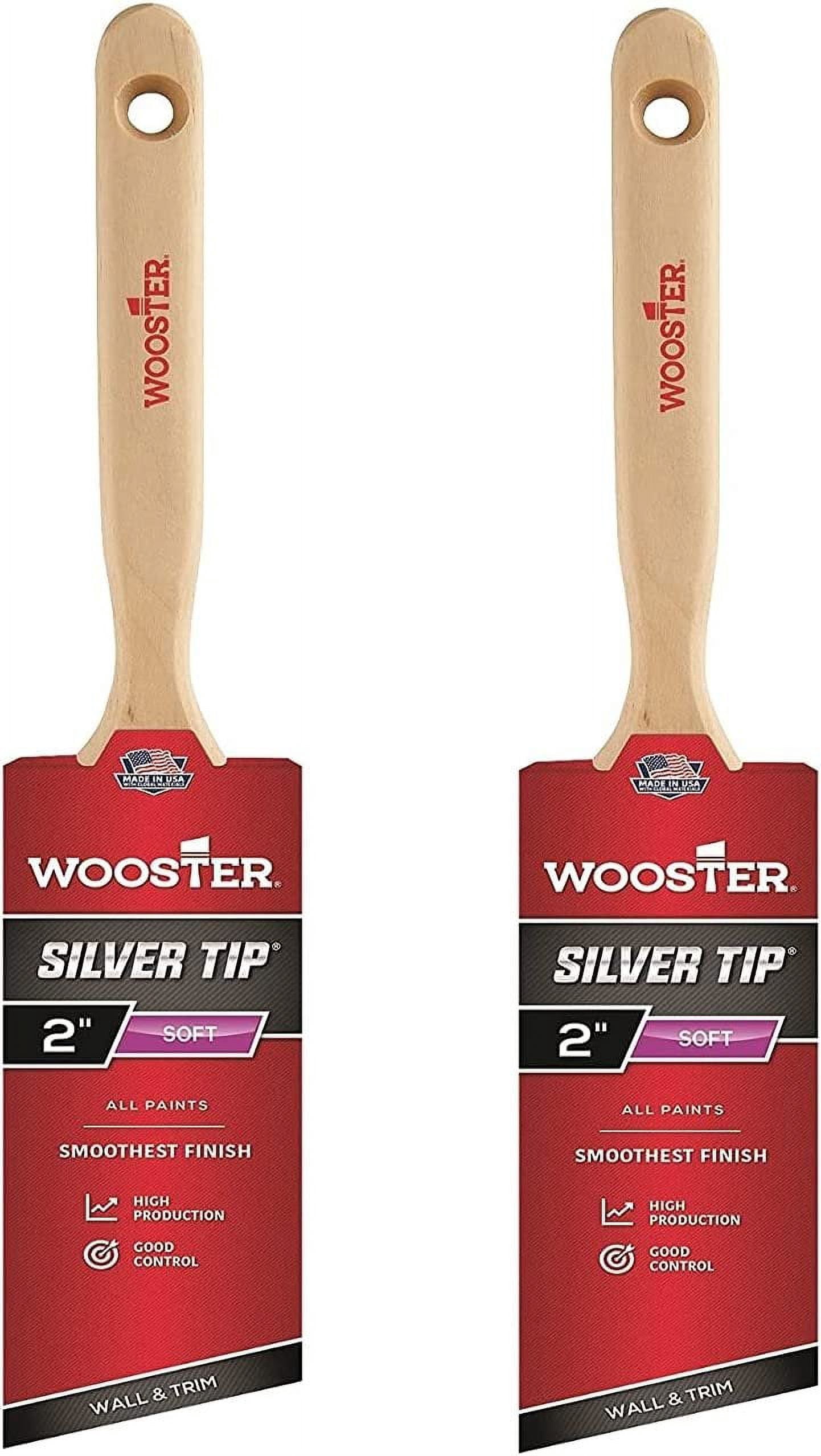 5221-2 Silver Tip Angle Sash Paintbrush, 2-Inch, 2 Inch . 0 2 Count - 2 ...