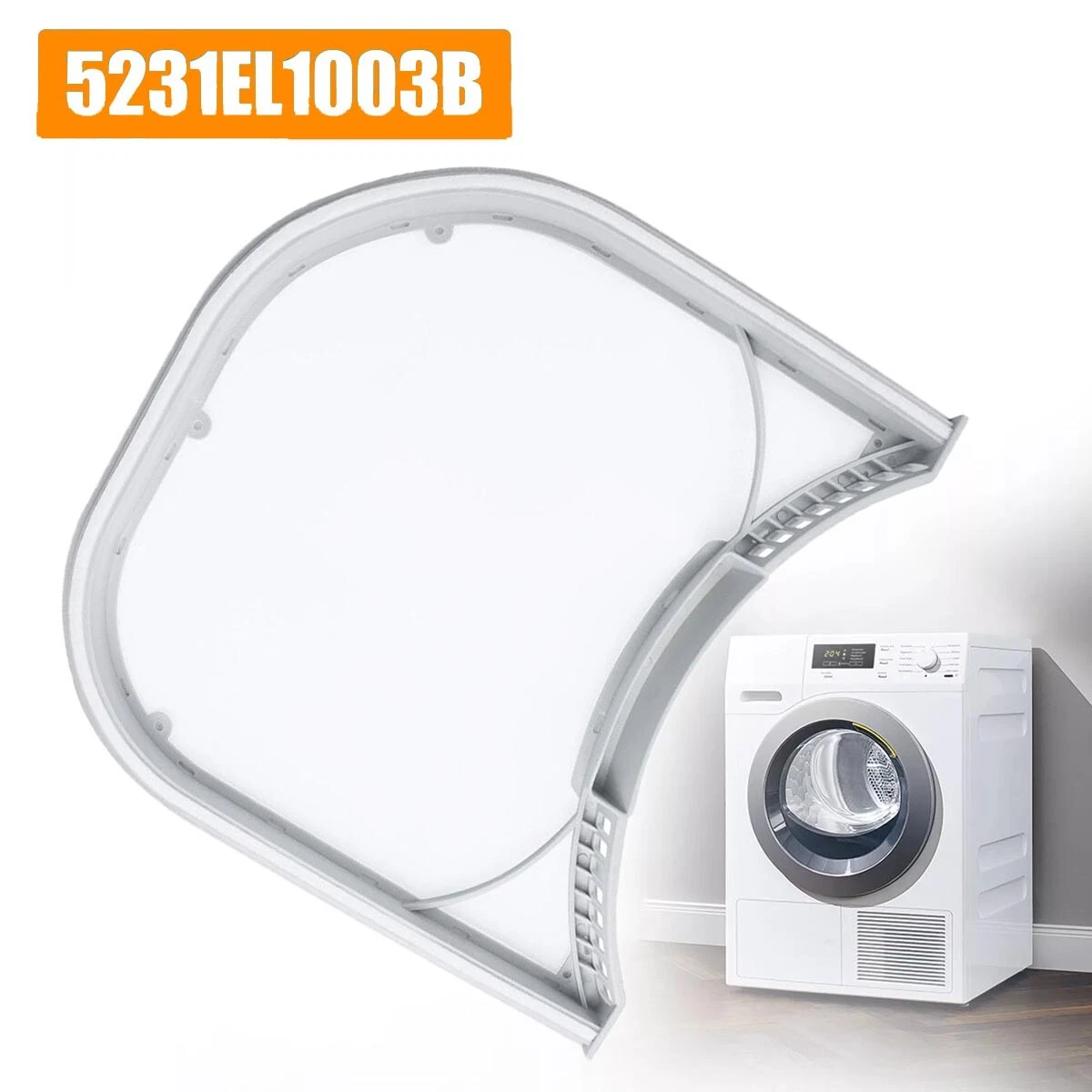 5231El1003B Dryer Lint Filter Assembly With Felt Rim Seal For Kenmore ...