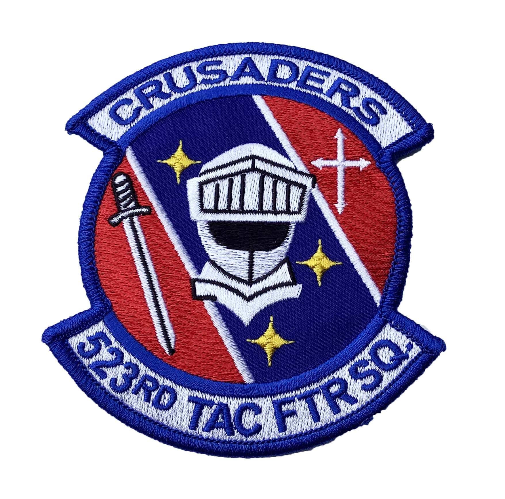 523rd Tactical Fighter Squadron Crusaders Patch - Walmart.com