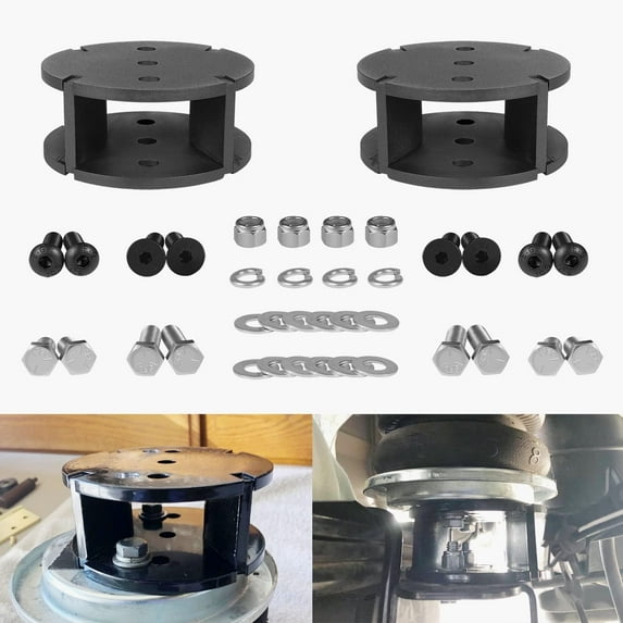 52420 Air Spring Spacers 2” Lift Spacers Compatible with Most Air ...