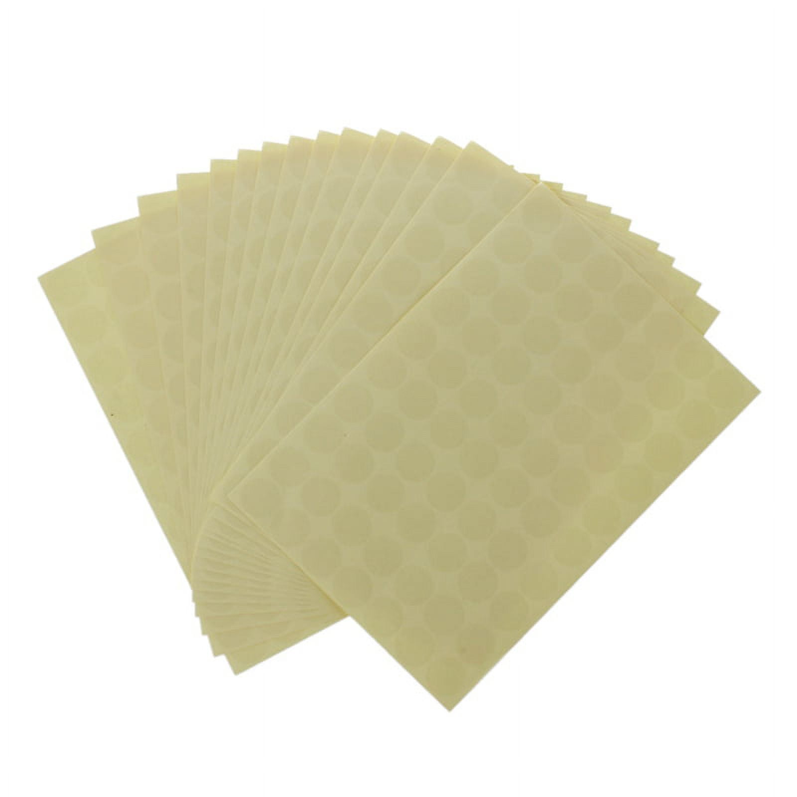 5250 Crystal Clear Round Stickers 19mm Stick Adhesive Seal Label ...