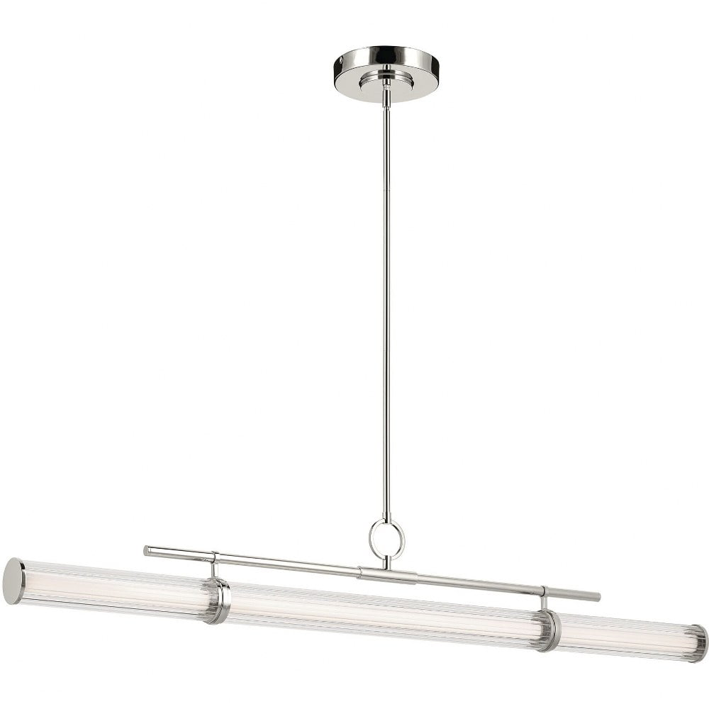 52754PNLED-Kichler Lighting-Riven - 45W 1 LED Linear Chandelier-9.5 ...