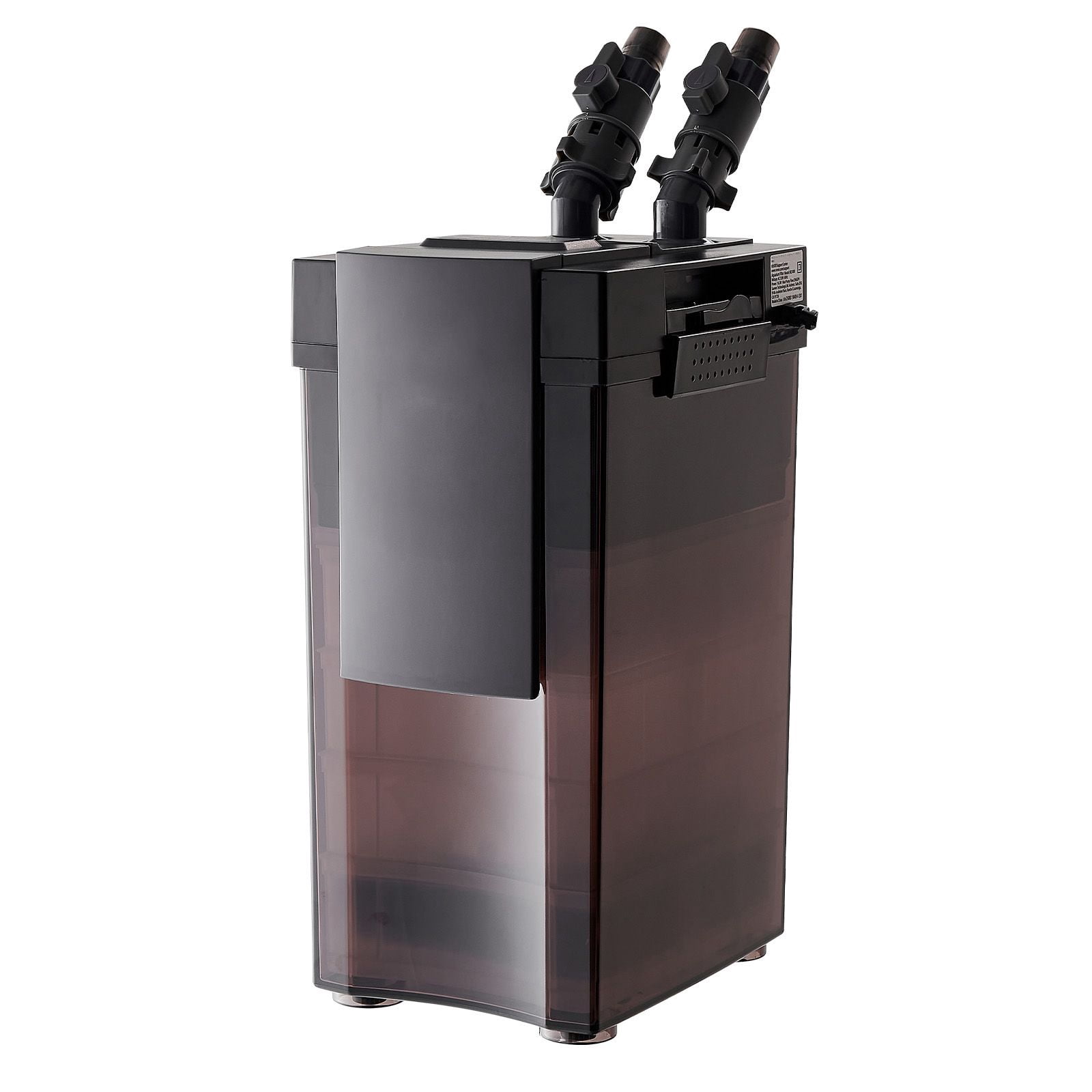 528 GPH Canister Filter, 5-Stage External Aquarium Filter with Media ...