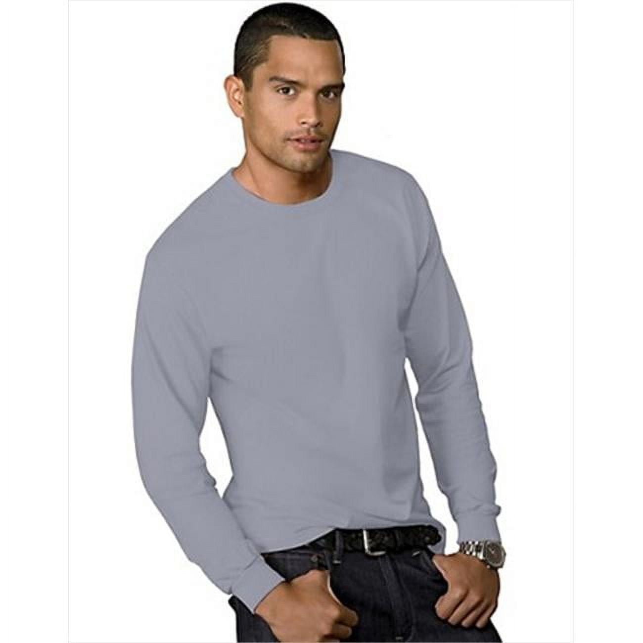 5286 Men 5.2 Oz Comfortsoft Heavyweight T-Shirt Light Steel Grey Extra ...