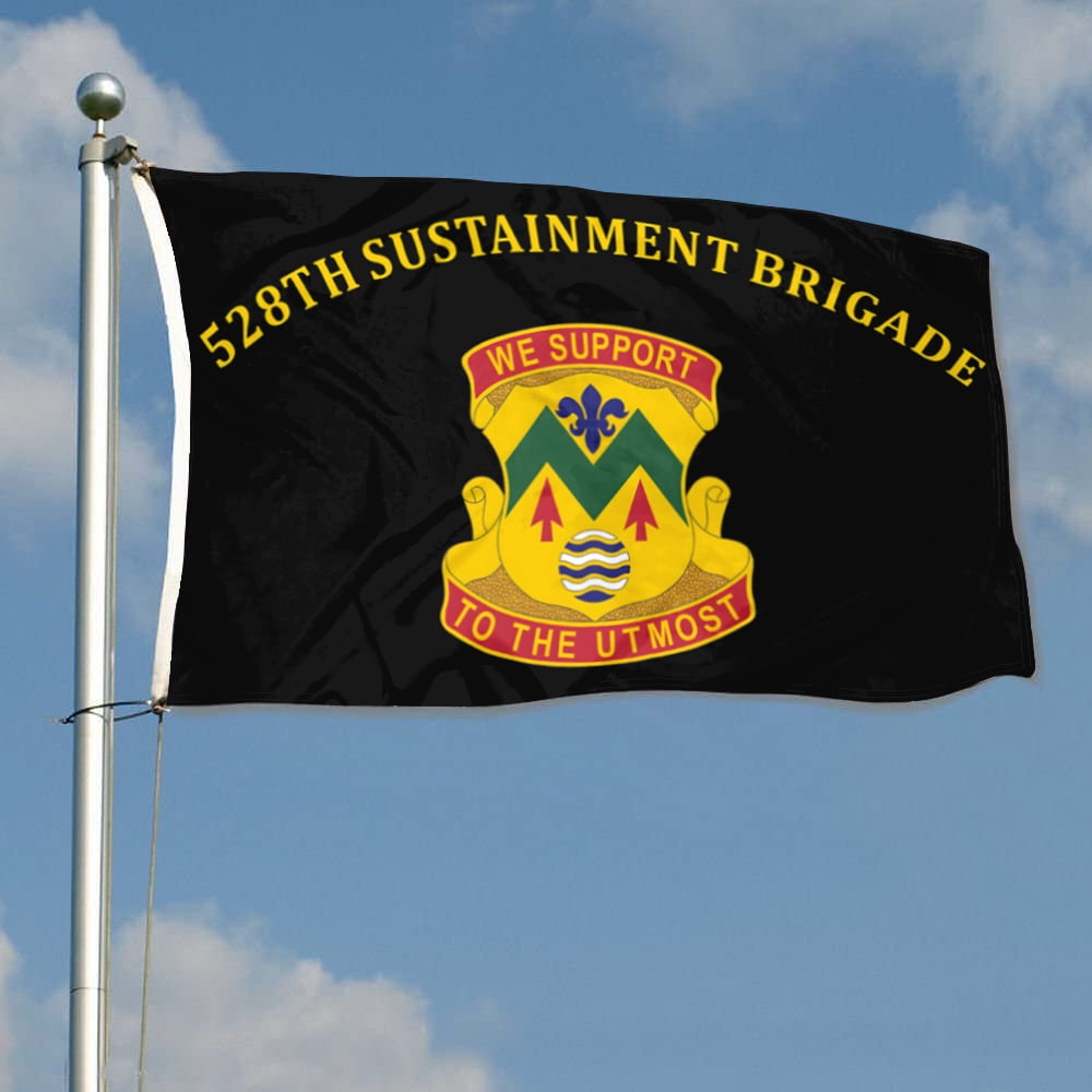 528th Sustainment Brigade Flag 3x5Feet Outdoor Indoor Decoration Flag ...