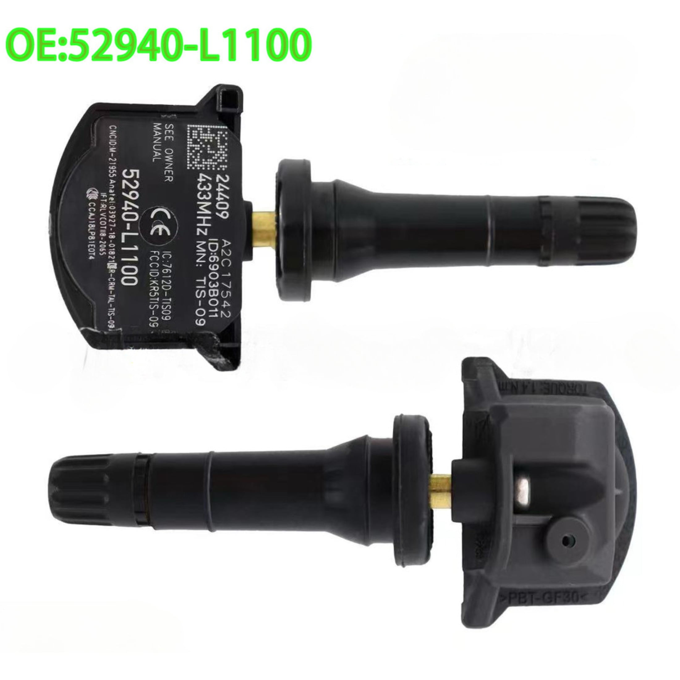 52940-L1100 tire pressure sensor for Hyundai Sonata Kia K5, set of 4 ...