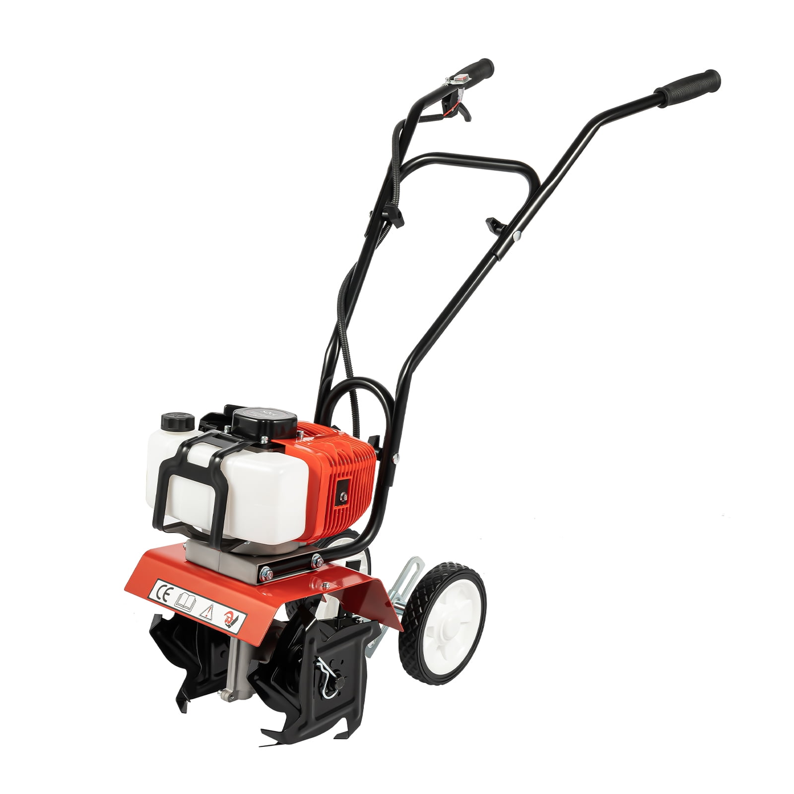 52CC 2 Stroke Electric Garden Tiller Cultivator Air Cooled Recovery ...