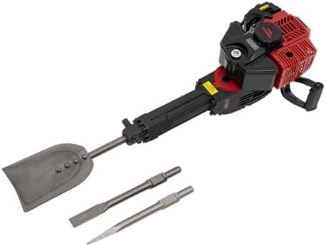 52CC 2-Stroke Gas Powered Digger, 1900W Handheld Trencher Digging ...