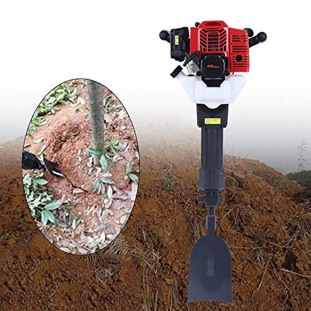 52CC 2-Stroke Handheld Trencher Digger Machine 6500RPM Garden Tree ...