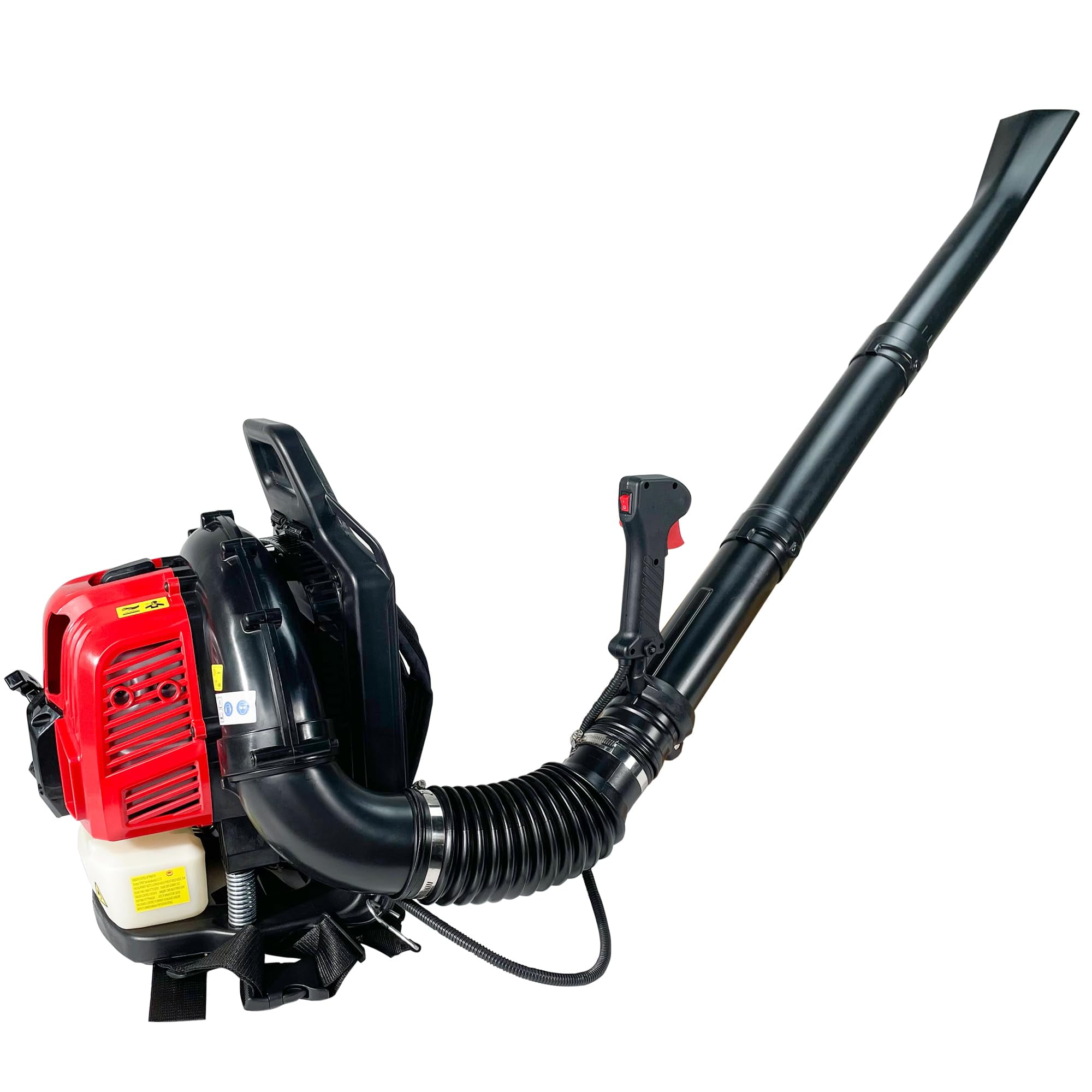 52CC Gas Powered Backpack Leaf Blower 530CFM 175MPH Extreme Duty 2 ...