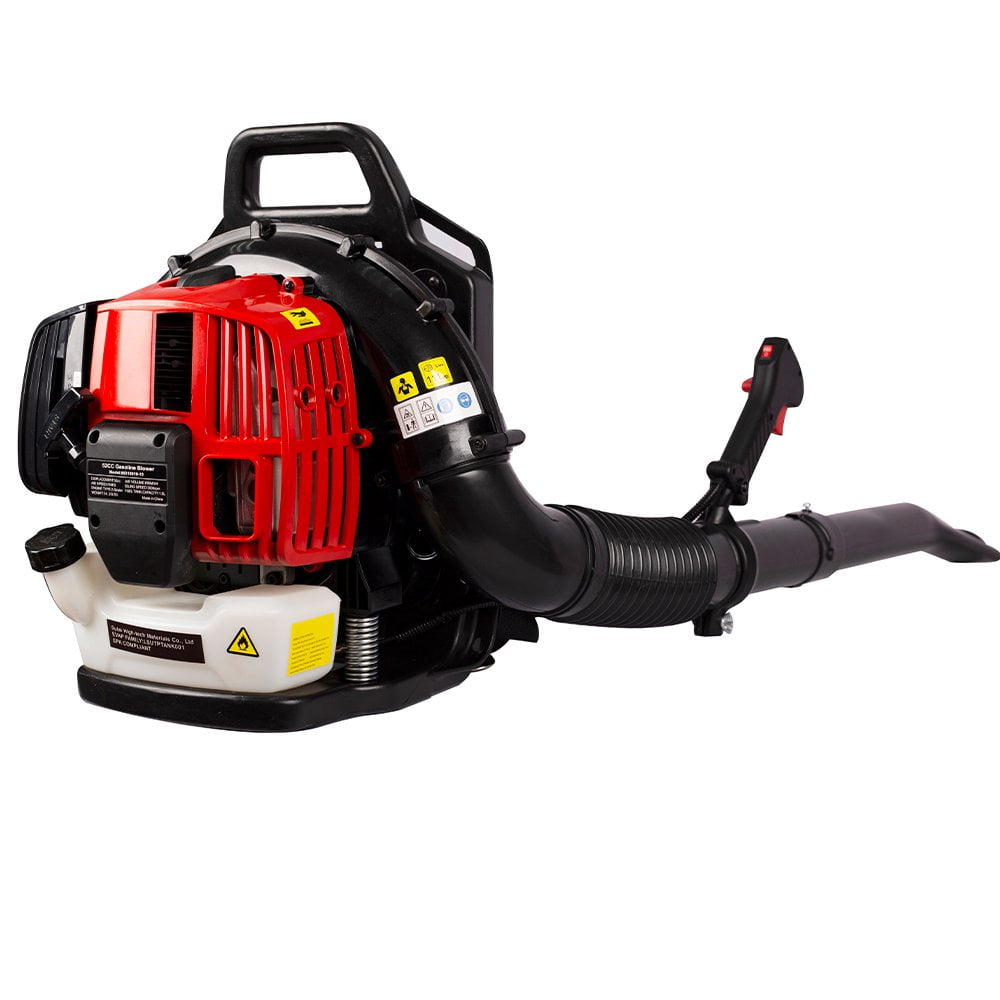 52CC Gas powered 2-Cycle Gas Backpack Leaf Blower with extention tube ...