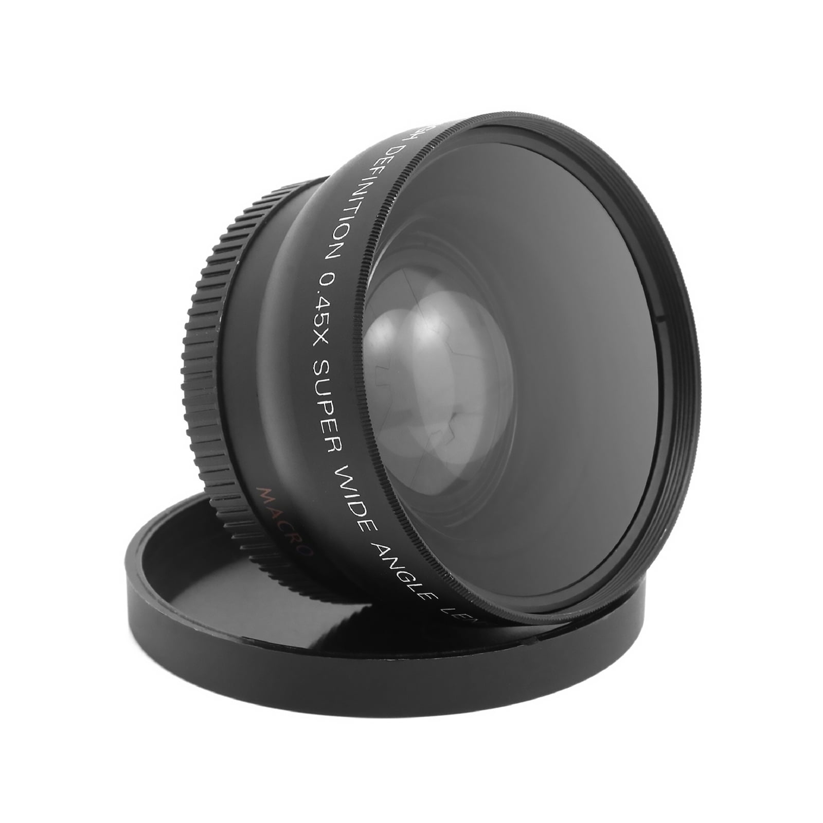 52MM 0.45x Wide Angle Lens + Macro Lens Enhanced Photography for DSLR ...