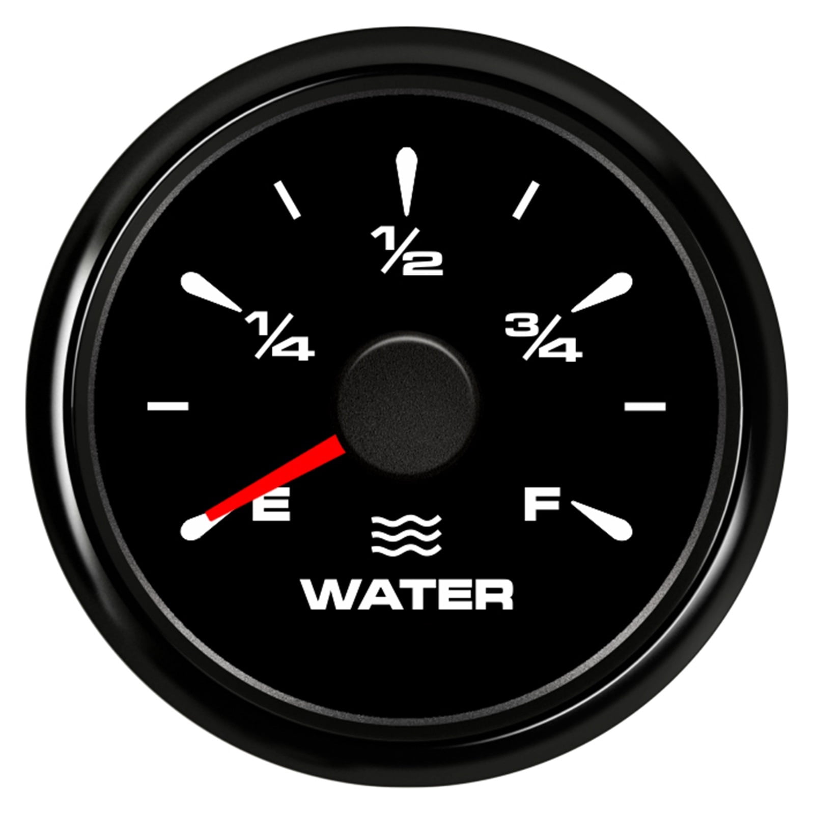 52MM Marine Car Truck Boat Water Tank Level Indicator Gauge 0-190ohms ...