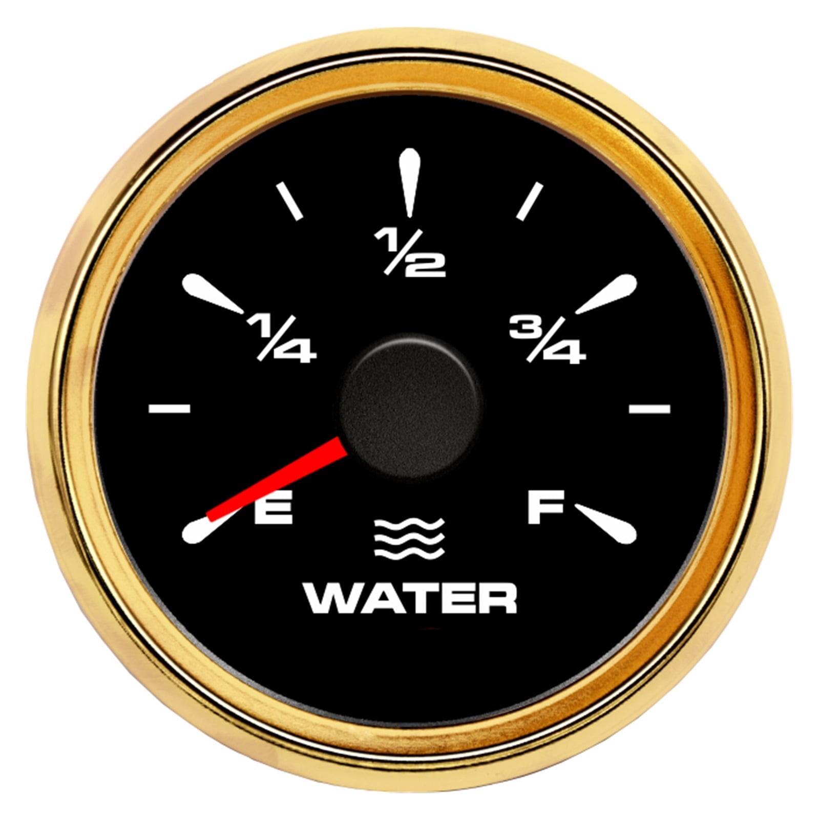 52MM Marine Car Truck Boat Water Tank Level Indicator Gauge 0-190ohms ...