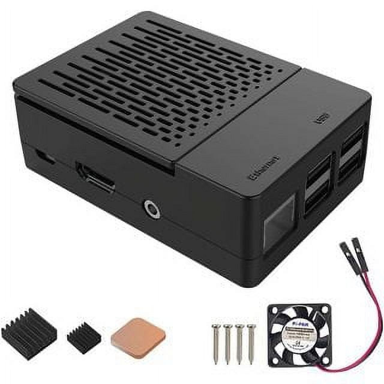 52Pi Case for Raspberry Pi 3 Model B+ (B Plus), with Cooling Fan and ...