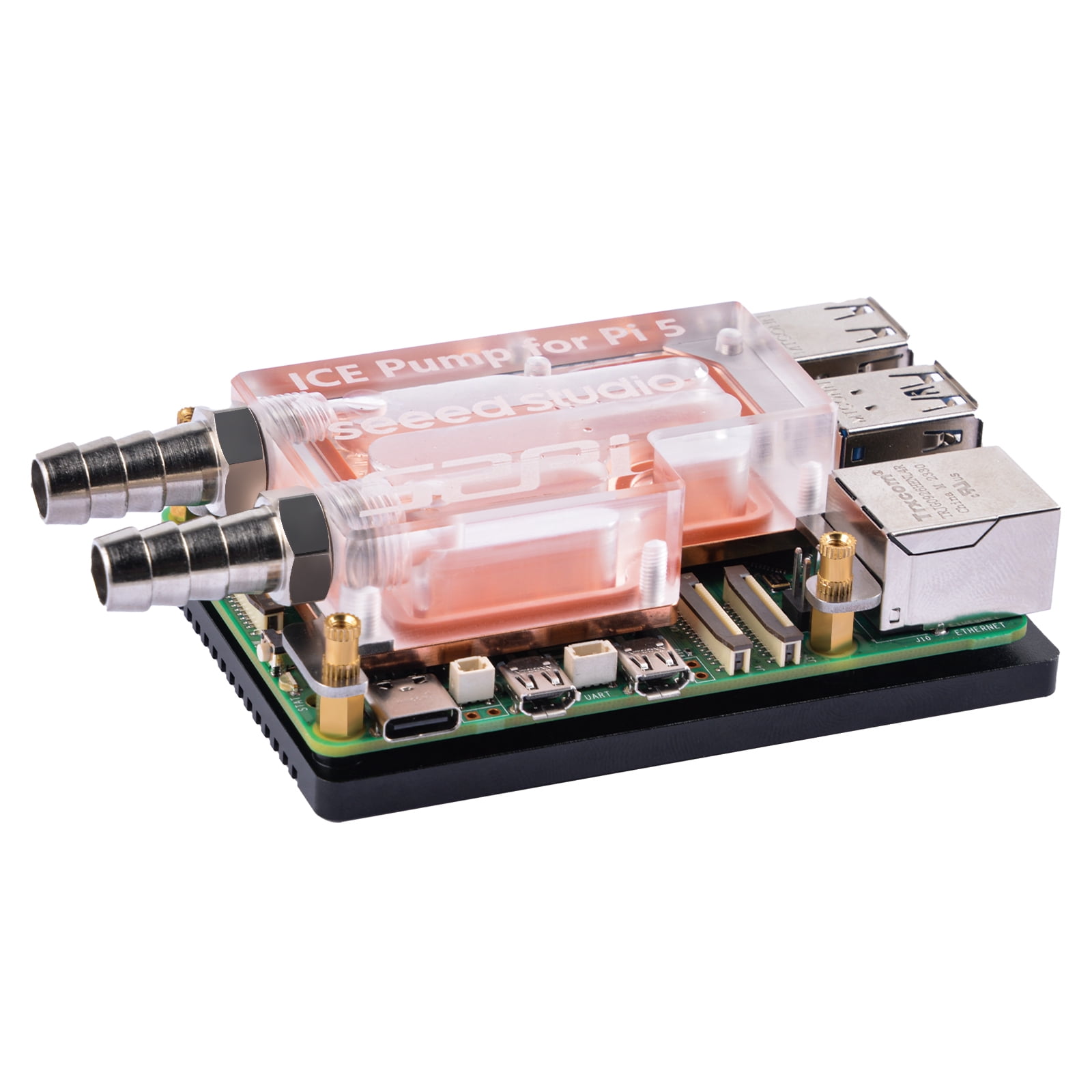 52Pi ICE PUMP Water Cooling Head for Raspberry Pi 5 - Walmart.com