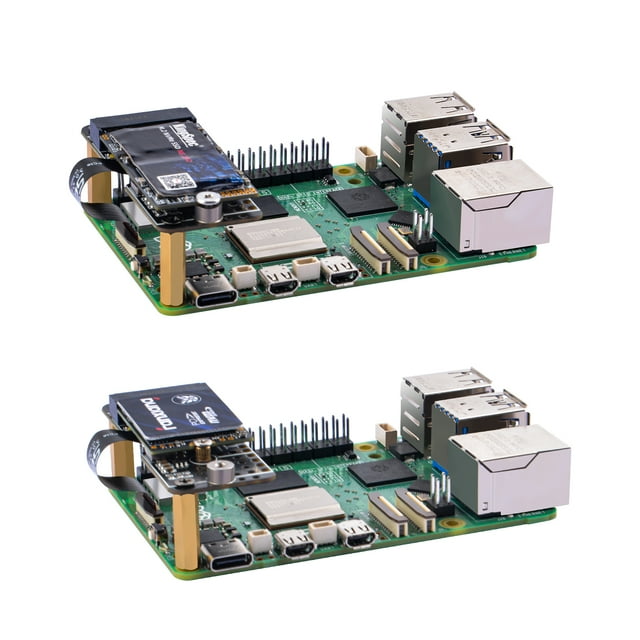 52Pi N10 Tiny PCIe M.2 Key-M NVMe SSD PCIe Peripheral Board for ...