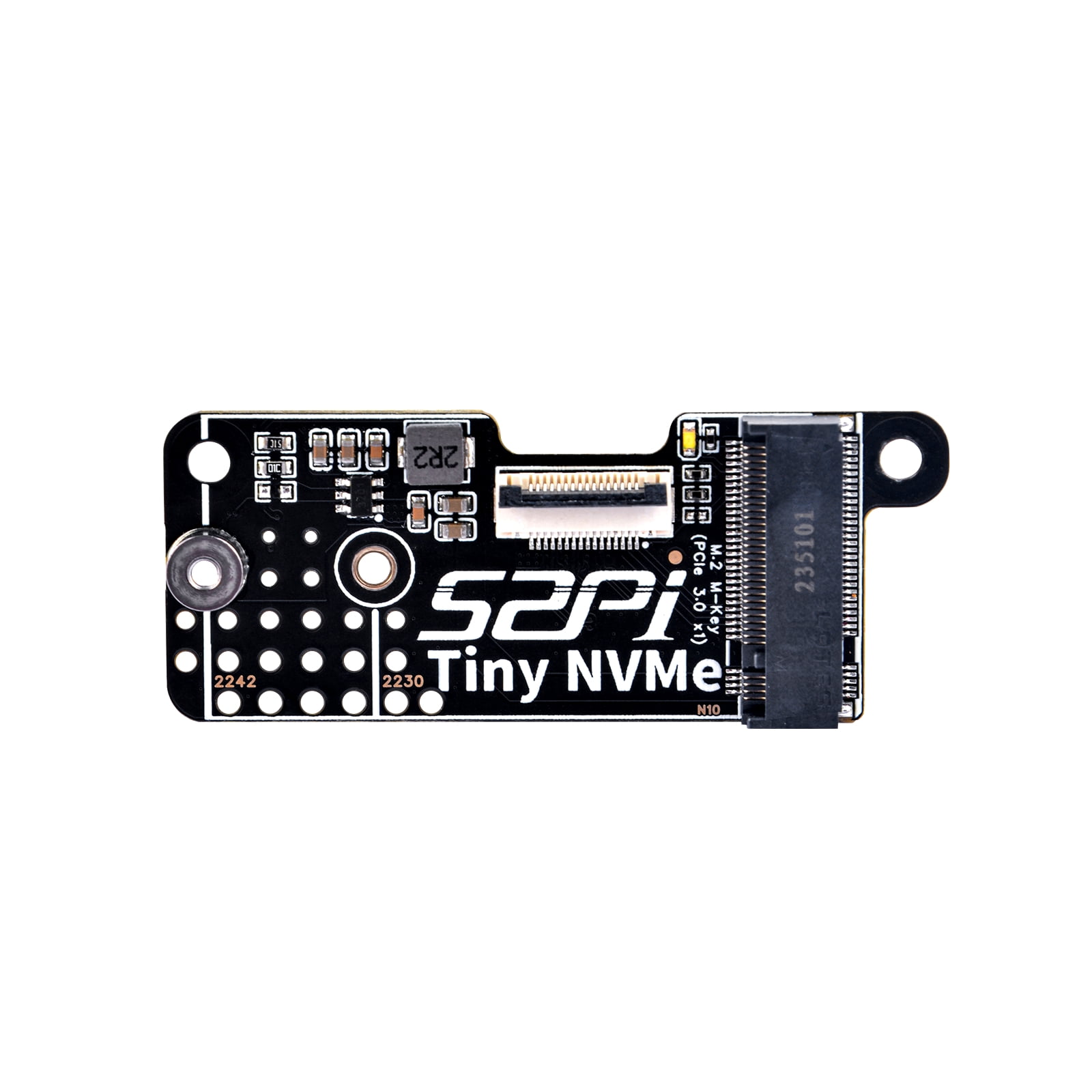 52Pi N10 Tiny PCIe M.2 Key-M NVMe SSD PCIe Peripheral Board for ...