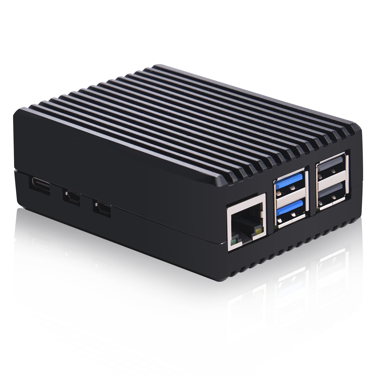 52Pi Raspberry Pi 5 Aluminum Passive Cooling Case, Aluminum Case for ...