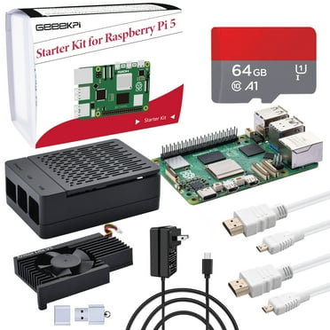Vilros Raspberry Pi 4 Basic Starter Kit with Fan-Cooled Heavy-Duty ...