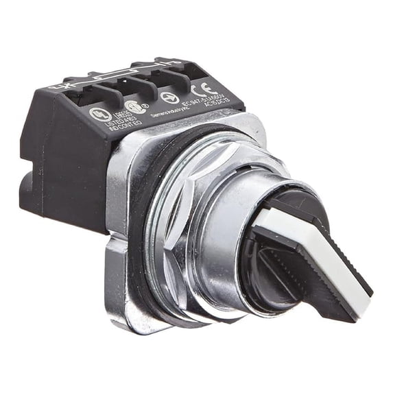 52SA2AABA1 Heavy Duty Selector Unit, Water and Oil Tight, 2 Positions ...