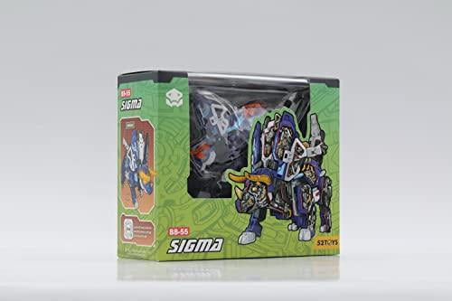 52TOYS BEASTBOX BB 55 SIGMA Non-Scale ABS Painted Action Figure ...