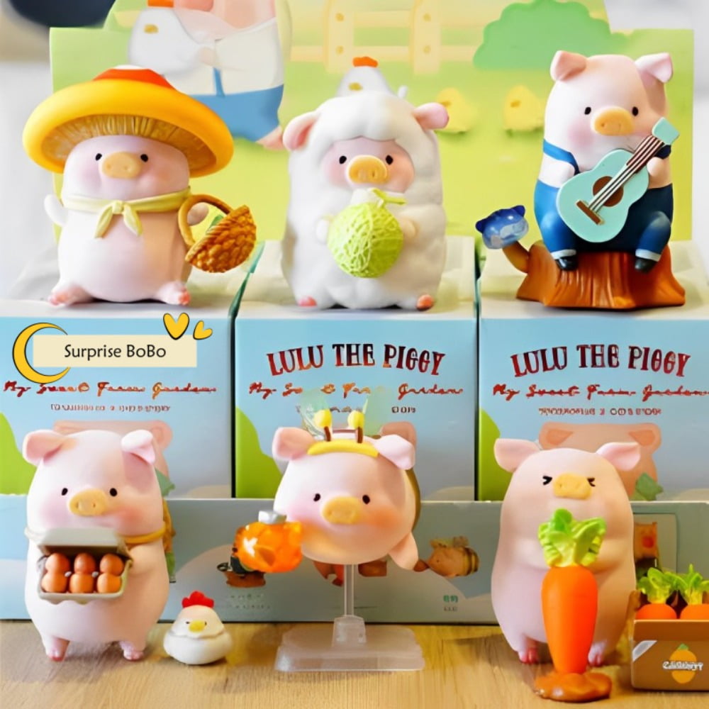52TOYS LuLu the Piggy Farm Garden Series Blind Box Doll Art Toy Gift ...