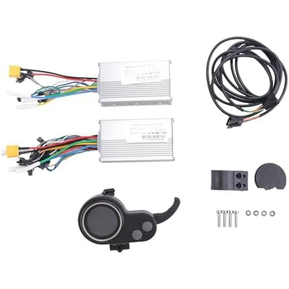 52V 25A 1200-1600W JP Brushless Motor Controller with LCD Display Panel for Electric Bike ...