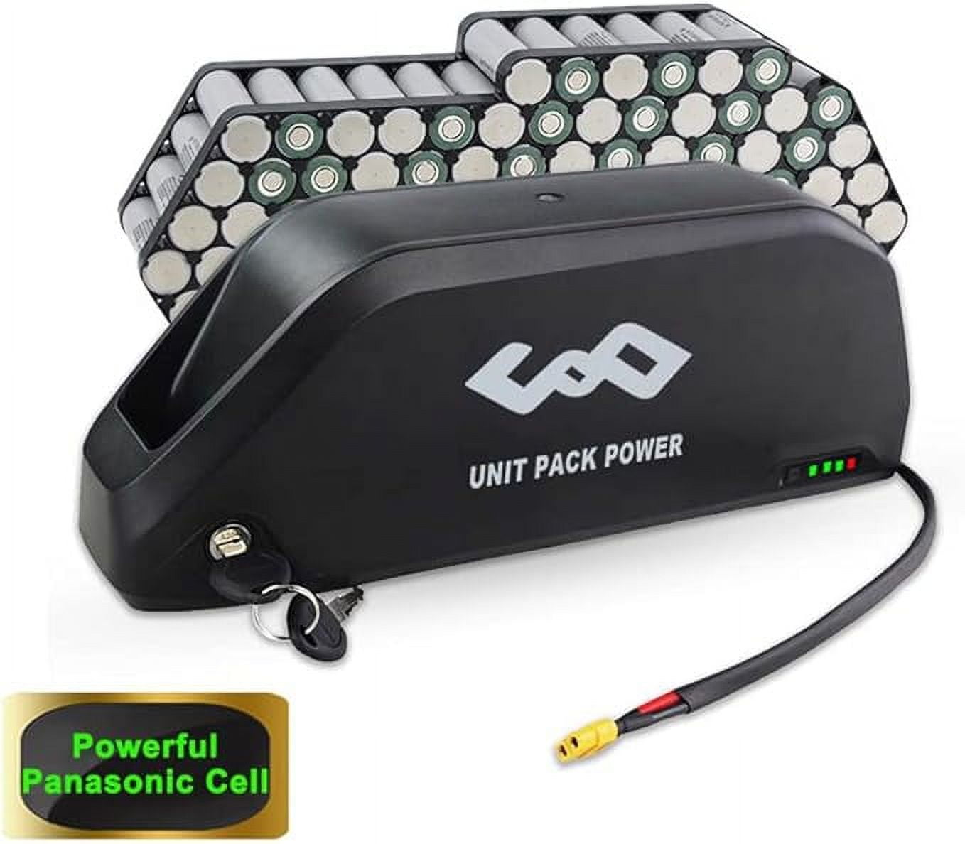 52V17AH Panasonic3400mAh Cell Unit Pack Power Official 20Ah/15Ah/13Ah Ebike Battery - 52V 48V ...