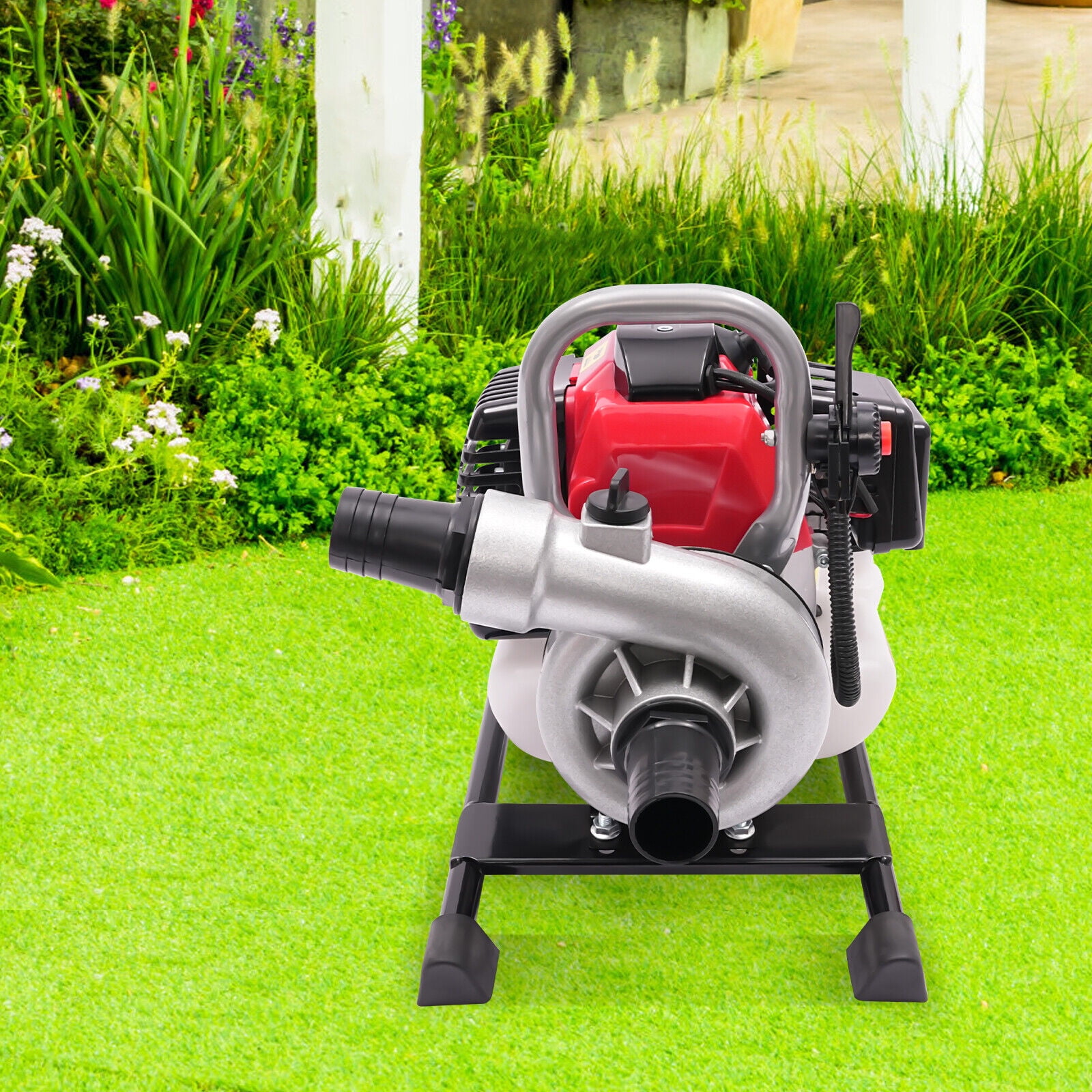52cc 2 Stroke Water Pump, 1.5in Water Pump Water Transfer Pump, Air ...