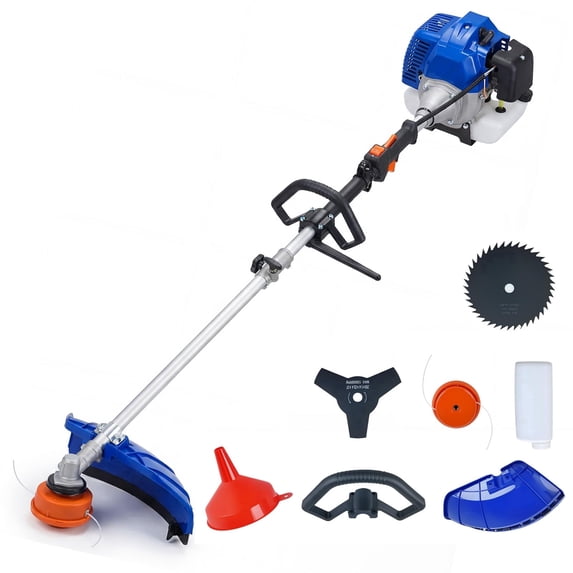 52cc Gas Powered Weed Wacker, 3 in 1 Gas Weed Eater with String Trimmer ...