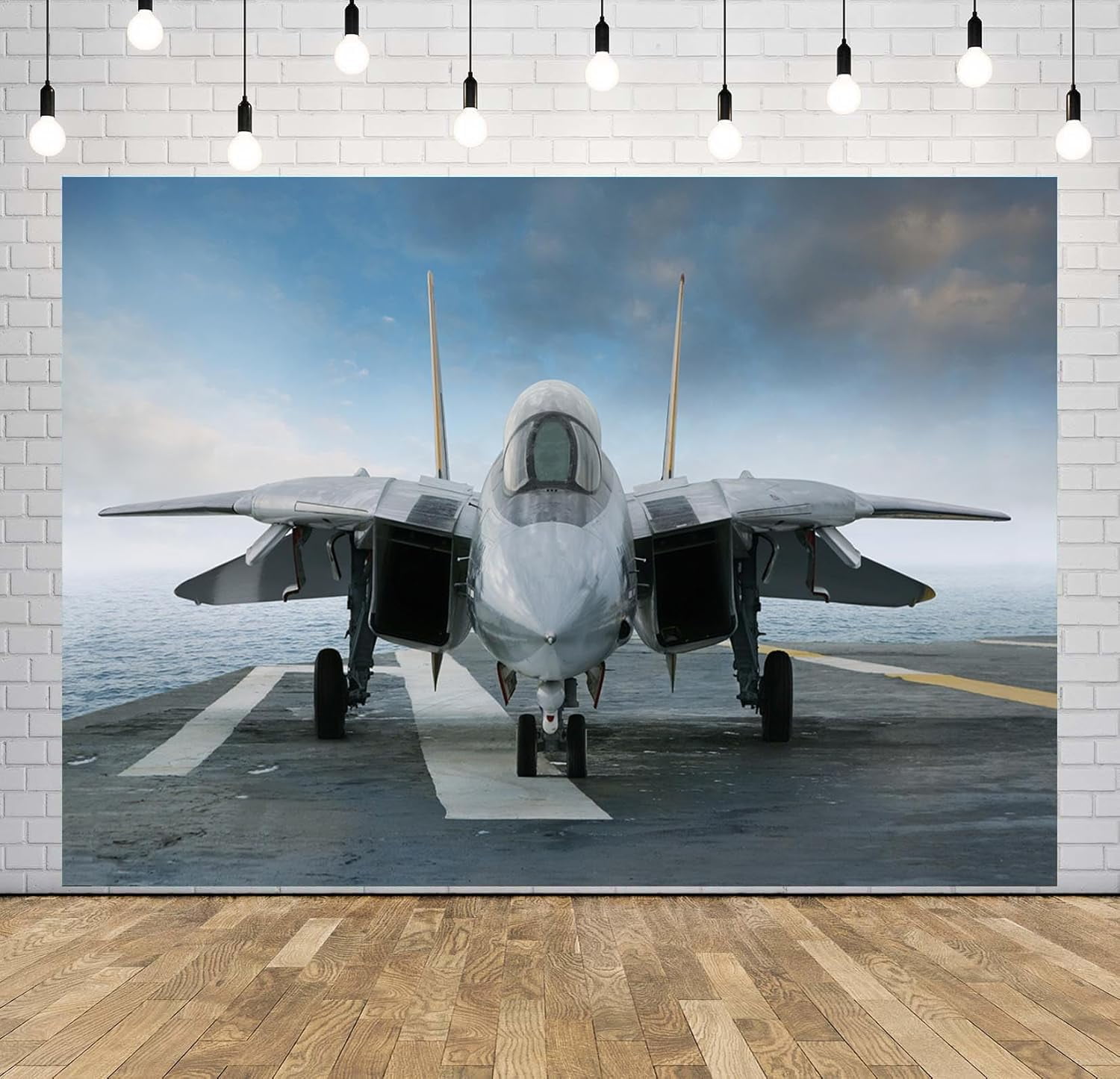 52in*60in Fabric Jet Fighter Backdrop Air Combat Fighter Military ...