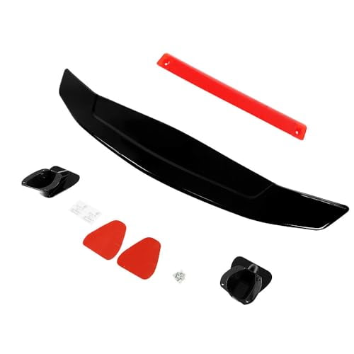 52inch Universal Rear Spoiler, ABS Racing Spoiler Wing Lightweight ...