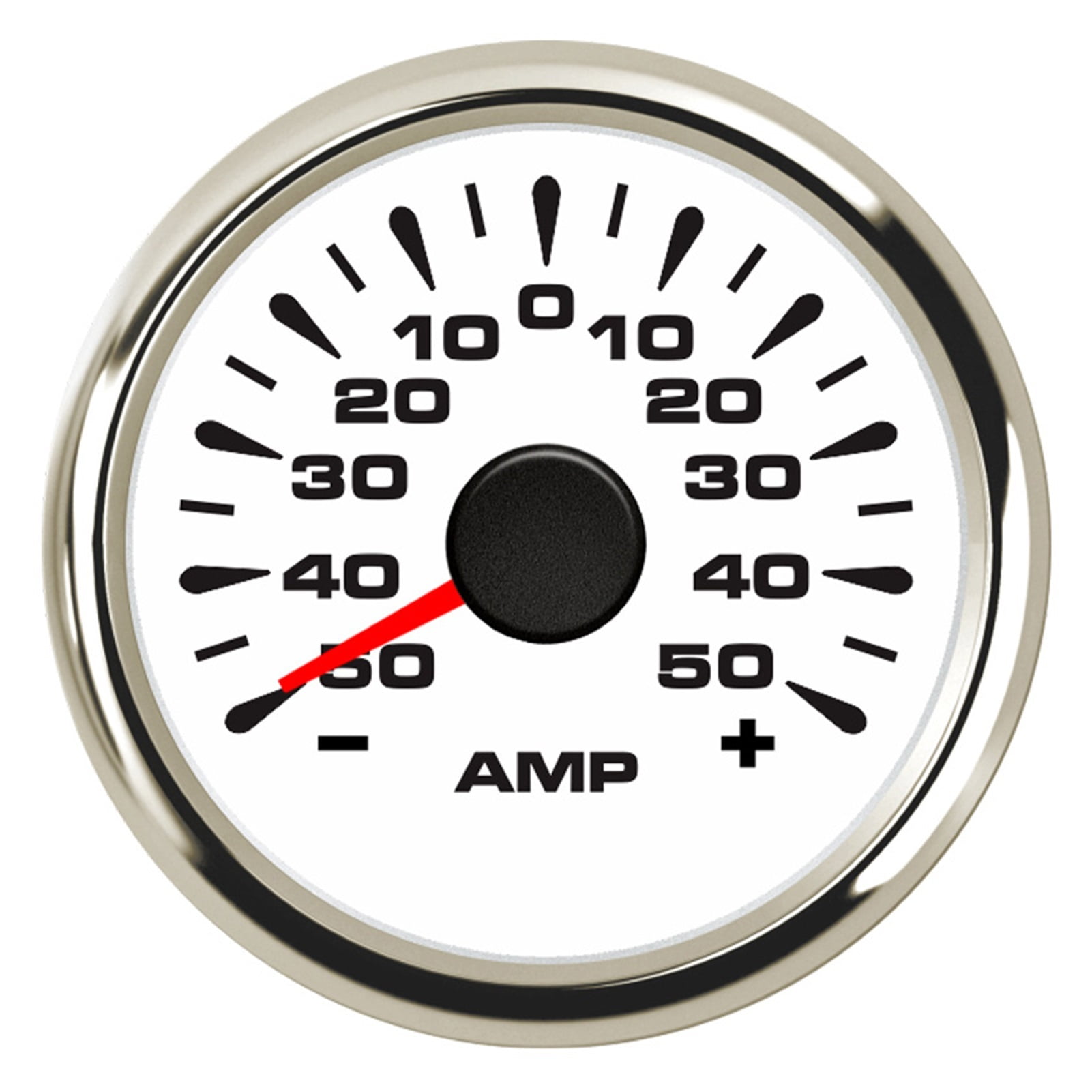 52mm Amp Gauge Ampere Meters Ammeters +/-50A Waterproof IP67 8 color ...