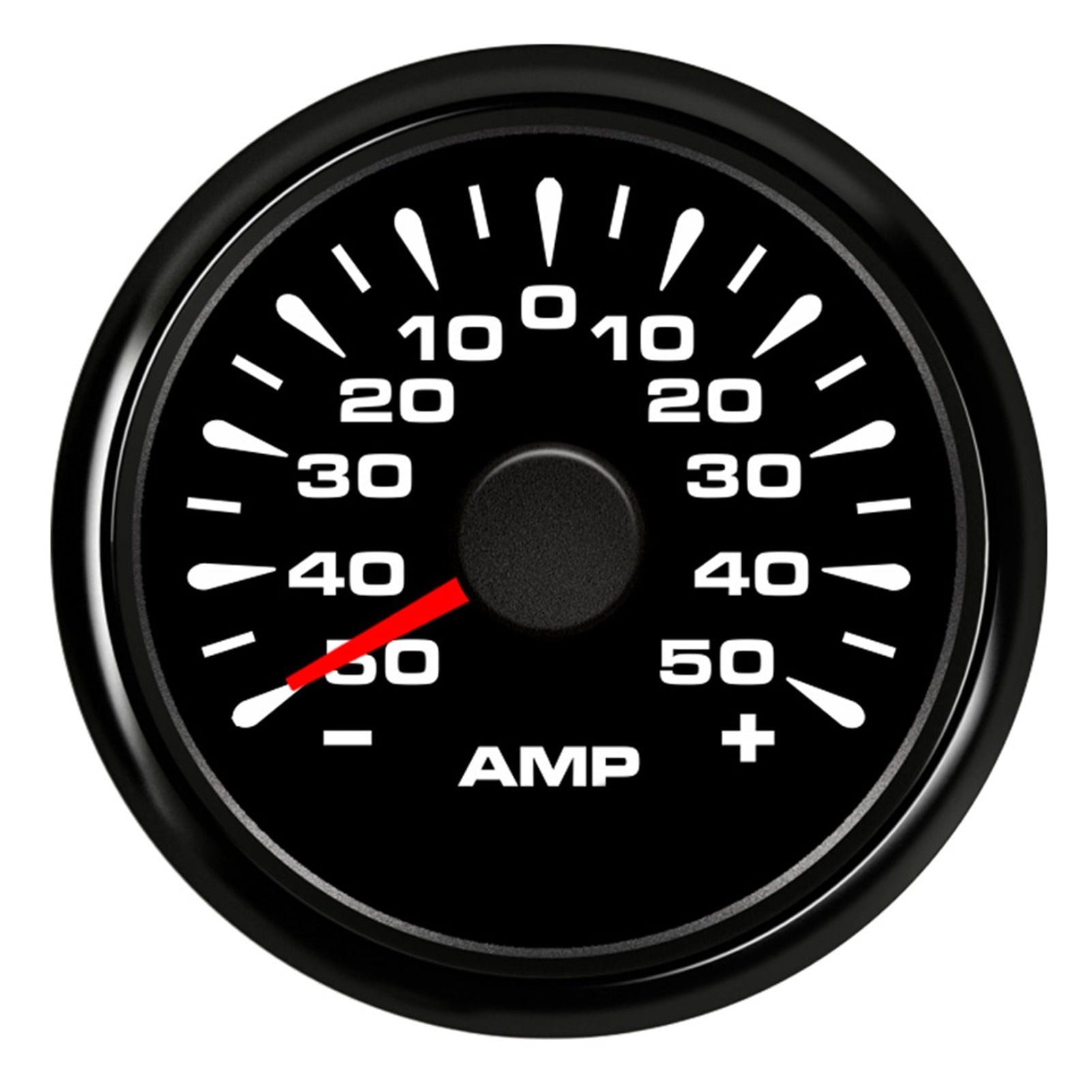 52mm Amp Gauge Ampere Meters Ammeters +/-50A Waterproof IP67 8 color ...