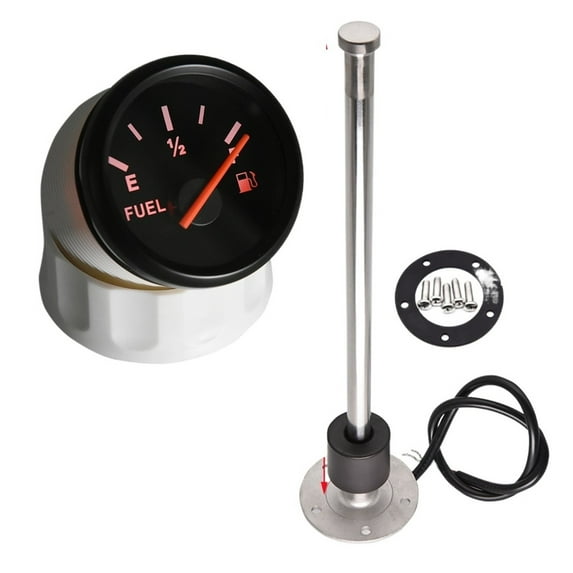 52mm Auto Fuel Level Gauge 240-33ohm Fuel Level Sensor 100 200 250 300 ...