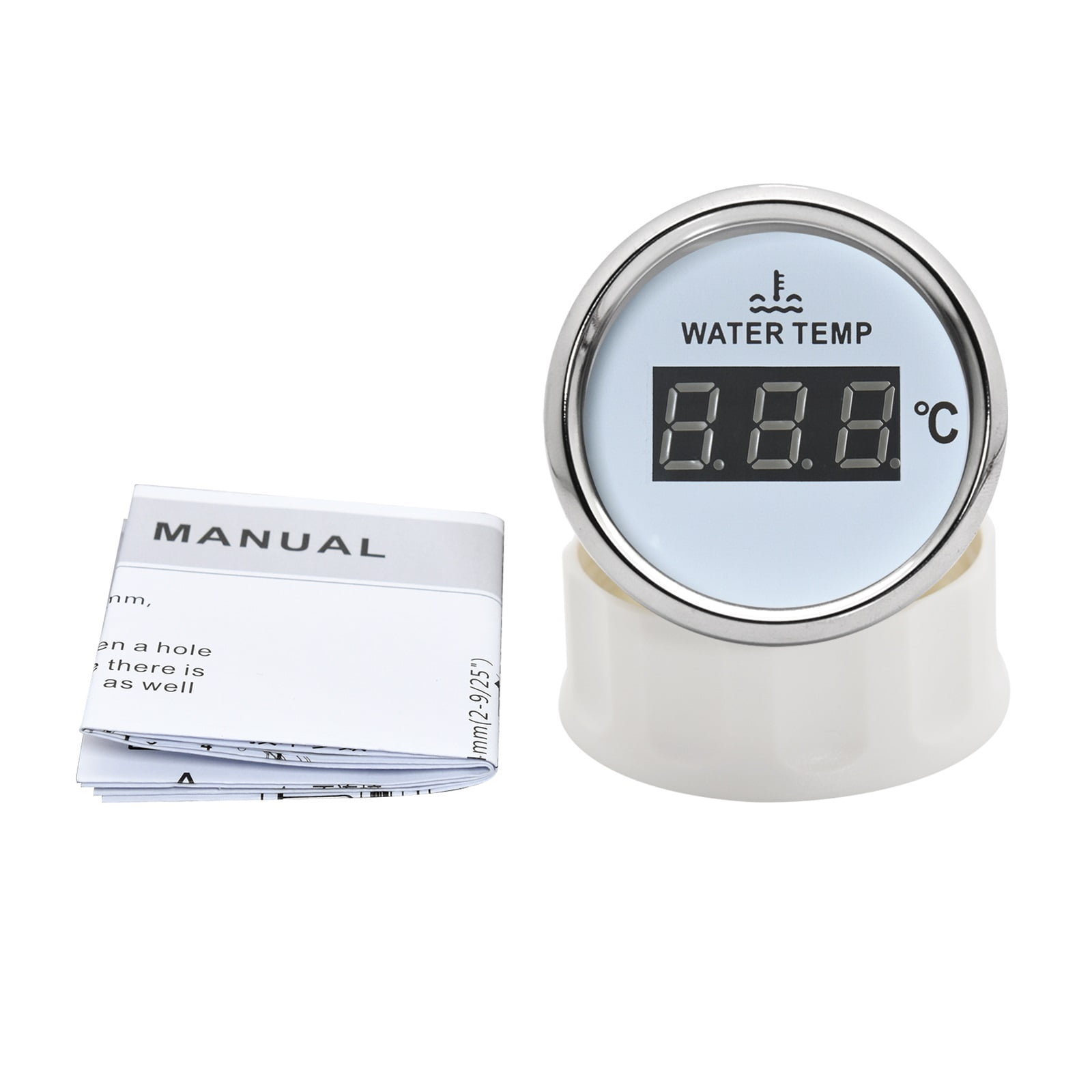 52mm Car Truck Boat Water Temp Gauge Temperature Sensor 40-120 Celsius ...