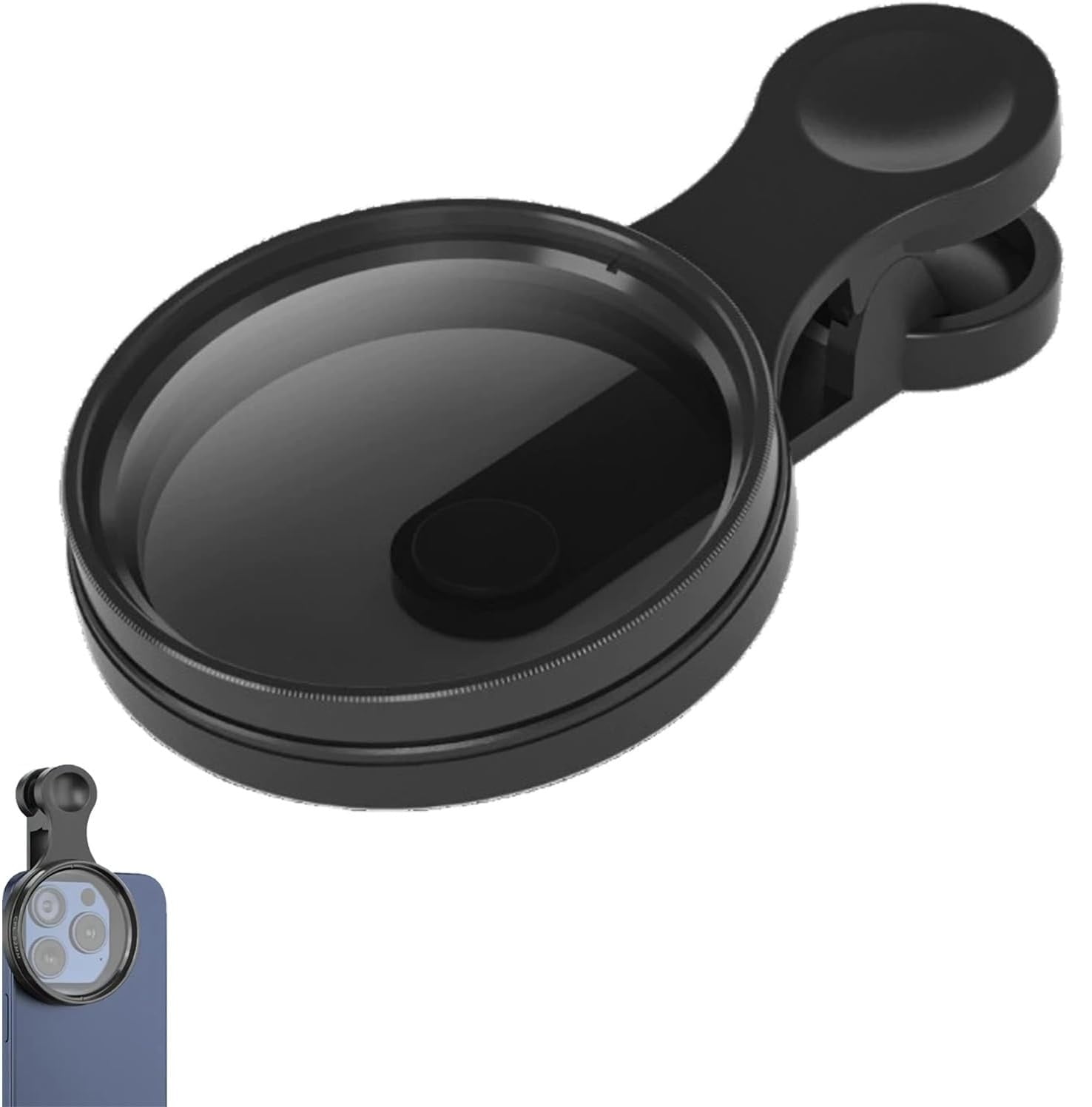 52mm Clip-0n Cpl Phone Cameralens Filter Kit, Circular Polarizer ...