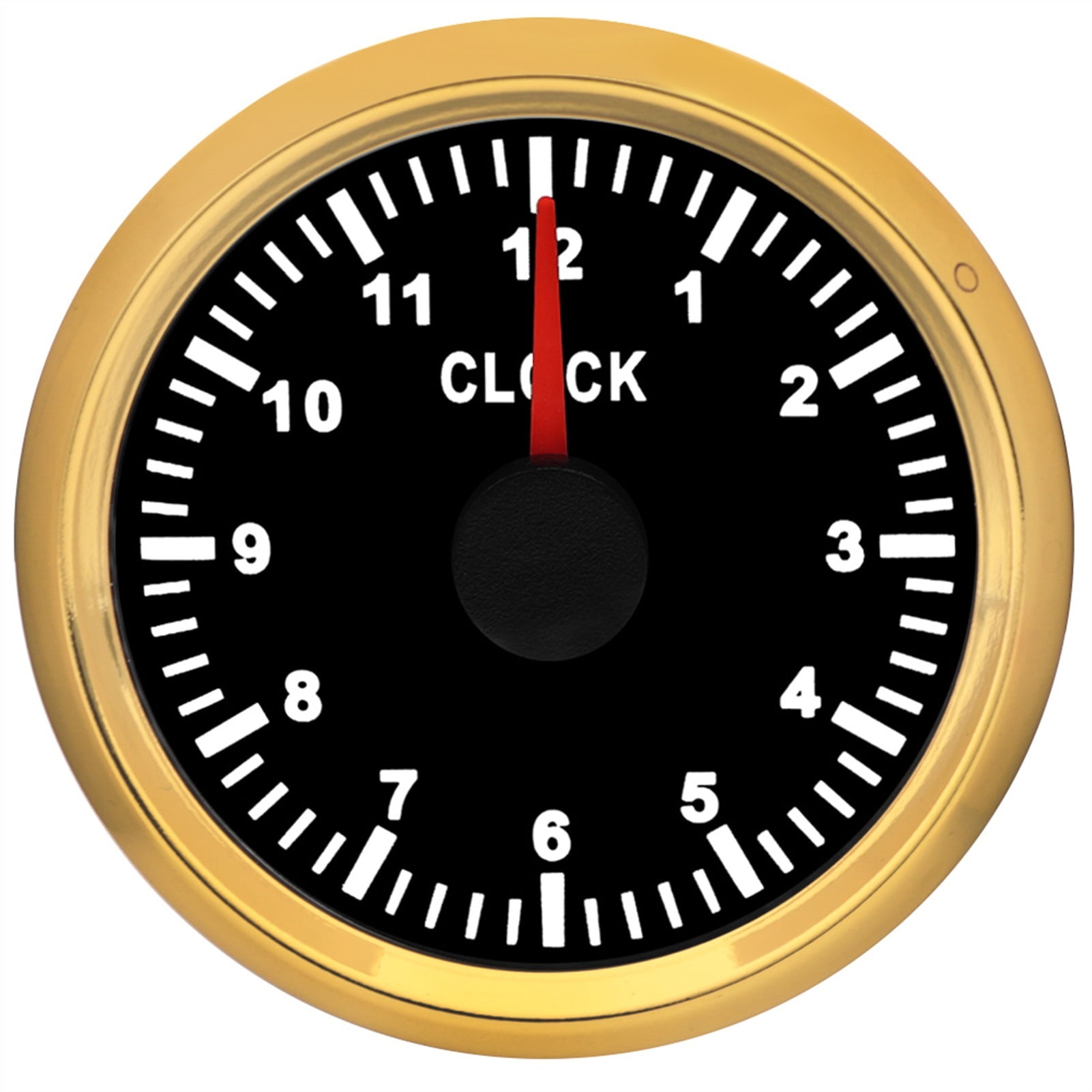 52mm Clock Gauges Instrument Panel Hour Meter 0-12 Hours Display With ...